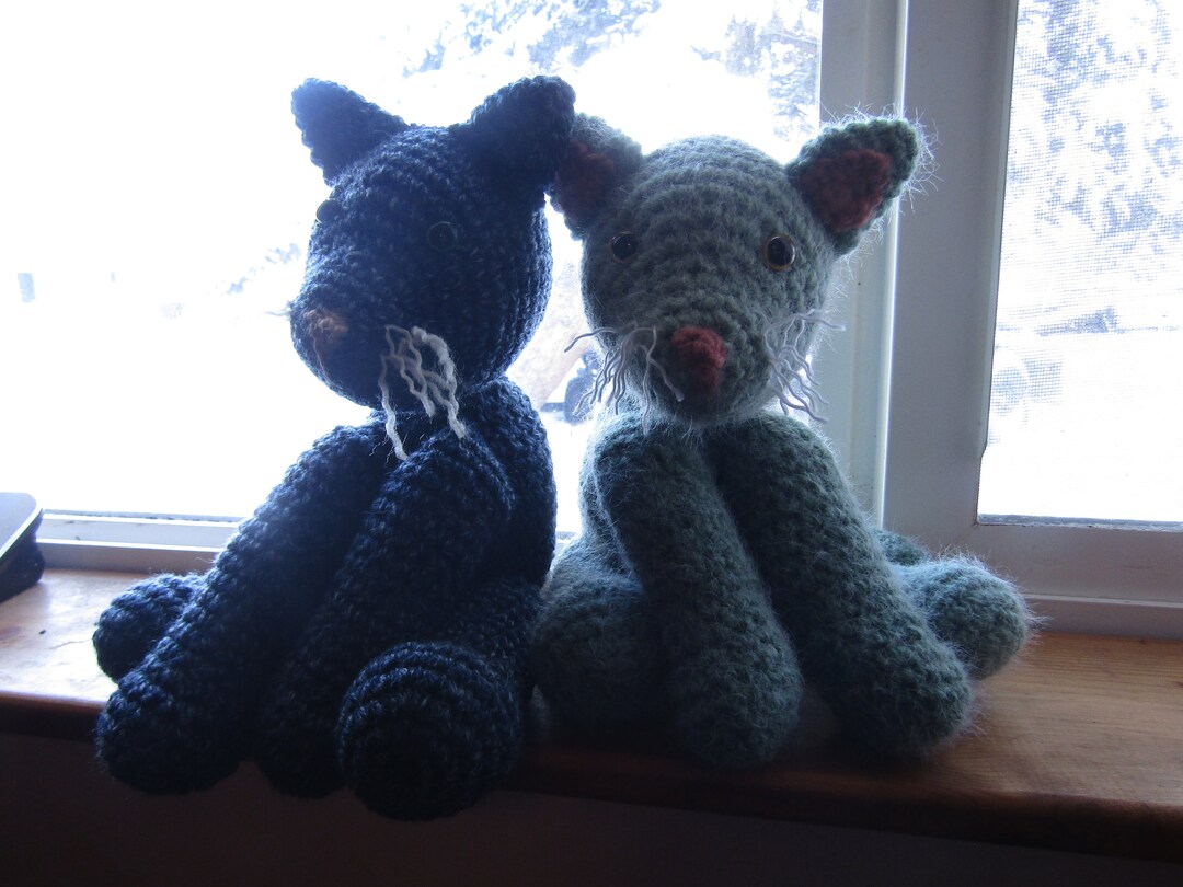 Clover the Cat, a Crochet Pattern - Etsy
