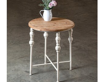 Farmhouse Accent Table - Etsy