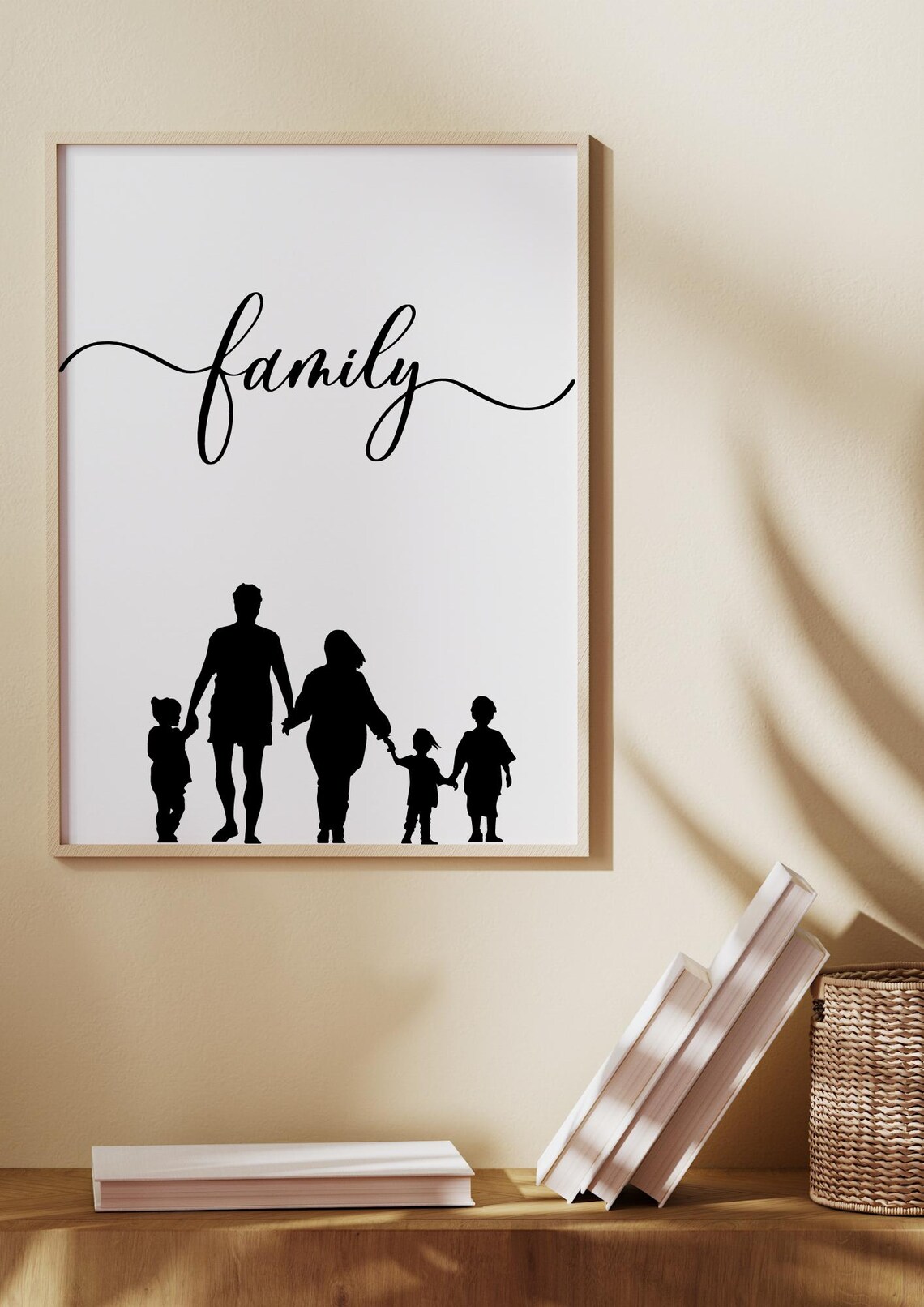 Personalized New Home Family Names Poster, Housewarming Gift, Custom ...