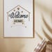 Personalized New Home Family Names Poster, Housewarming Gift, Custom ...