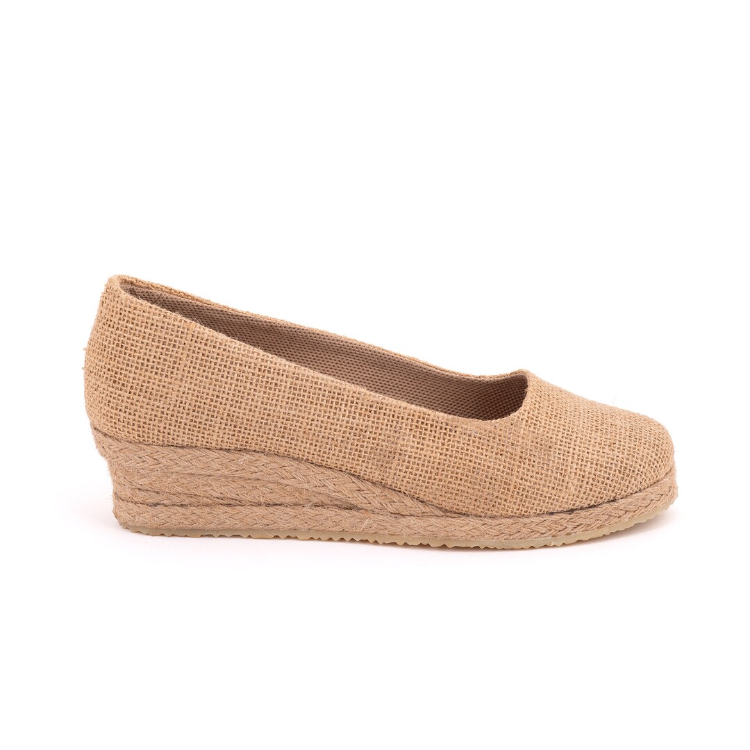 Flat Women's Espadrilles, Rope Sole Shoes, Handmade Espadrille, Flat ...