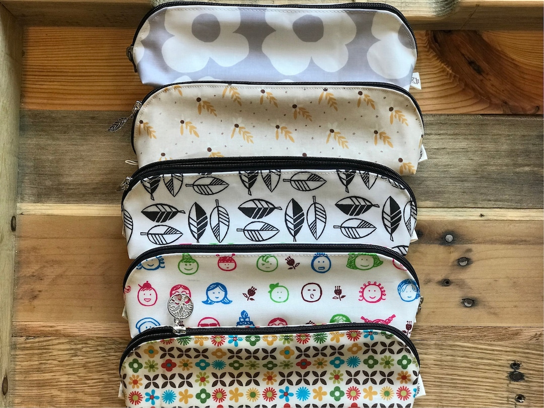 Handmade Pencil Cases Made of Laminated Fabric - Odor Resistant ...