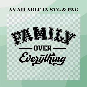 Family Reunion Over Everything Svg Png Cricut Sublimation Digital File ...