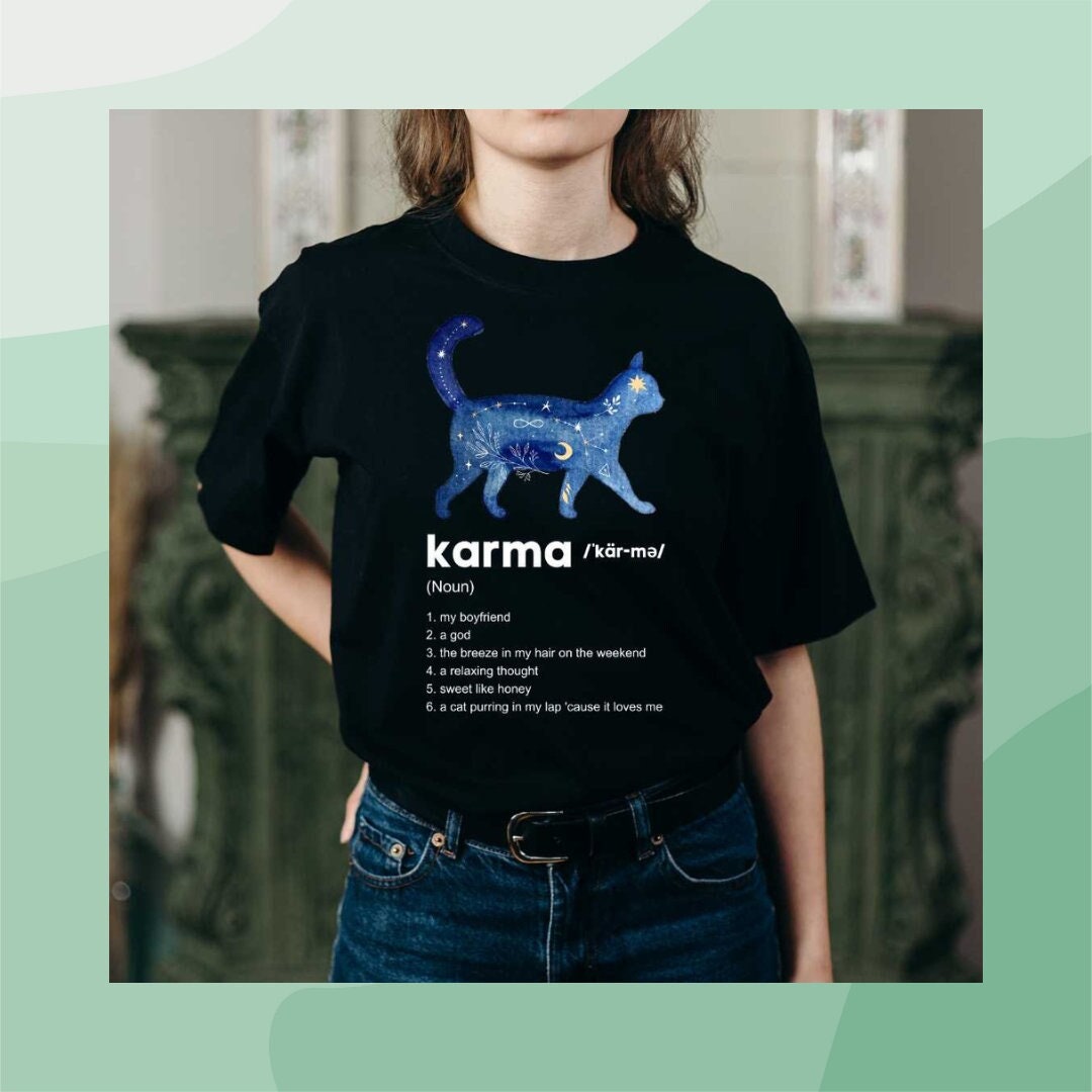 Ts Karma is a Cat Svg, Png Cricut, Sublimation Totebag, Shirt Est 1989 Taylor Swift Midnights - Etsy