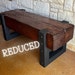 Rustic (hand Hewn) Bench - Etsy