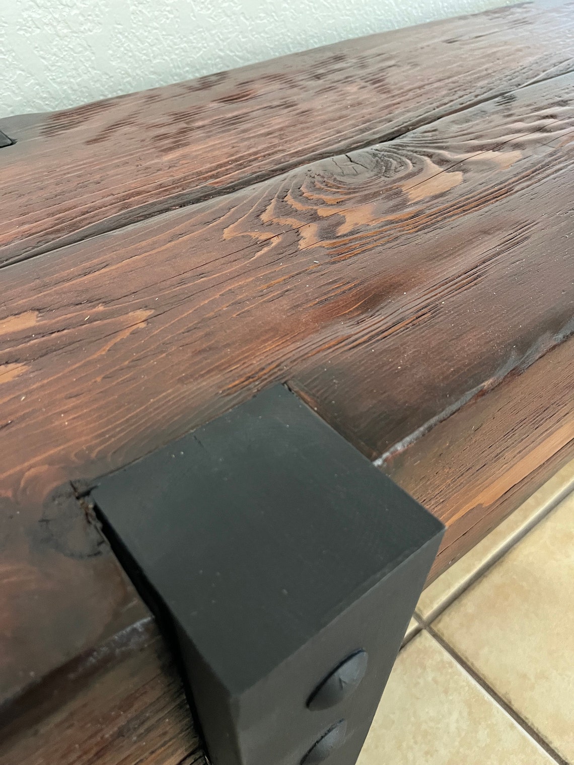 Rustic (hand Hewn) Bench - Etsy