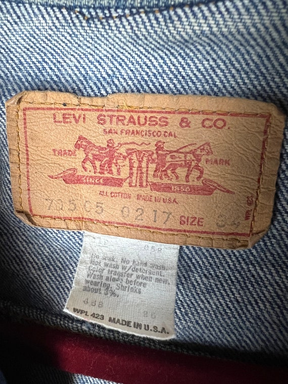 Rare Vintage 70s Levi’s 70505 0217 Type III Denim Jac… - Gem