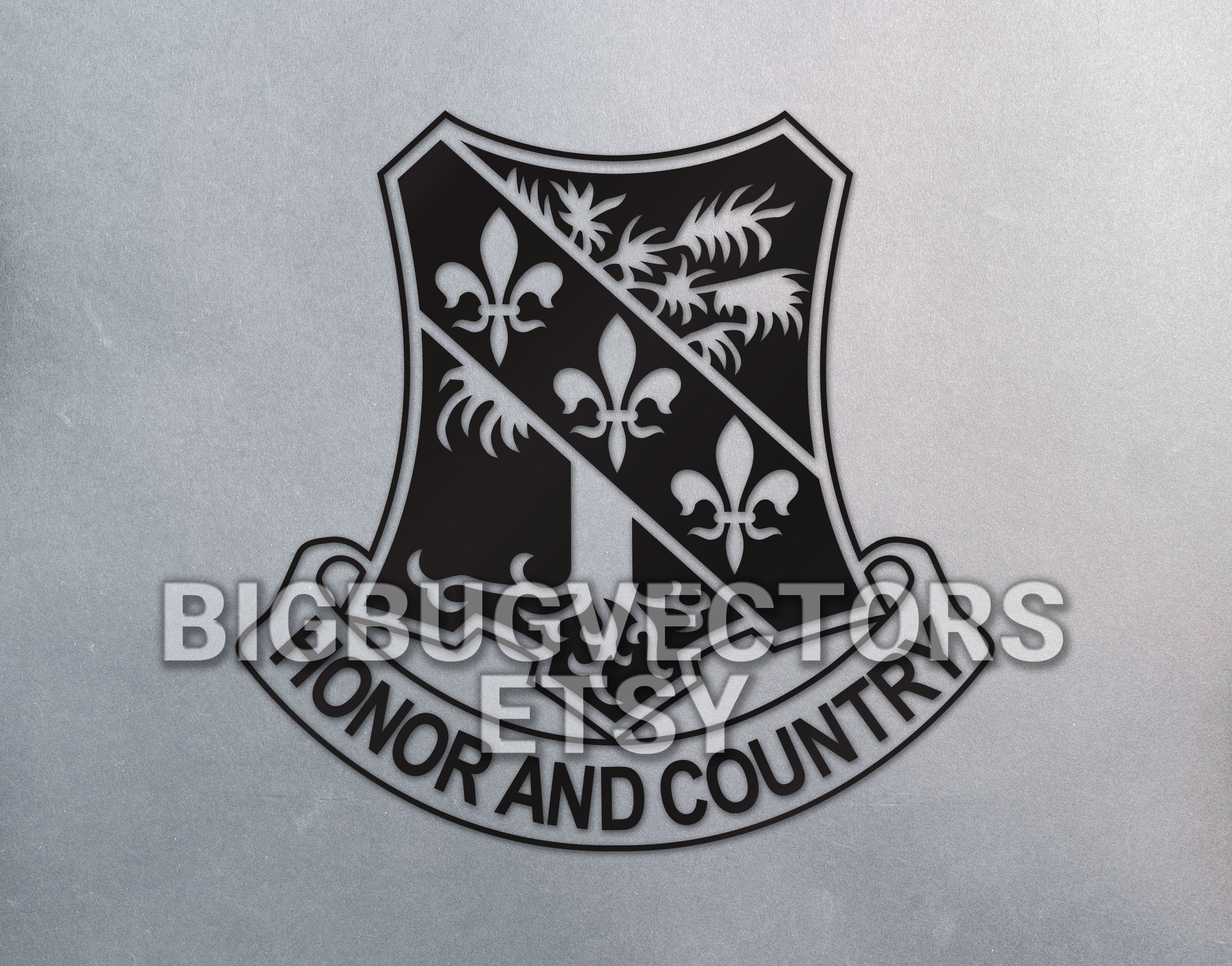 327th Infantry Regiment Insignia - SVG, PDF, PNG, Etc. - Etsy