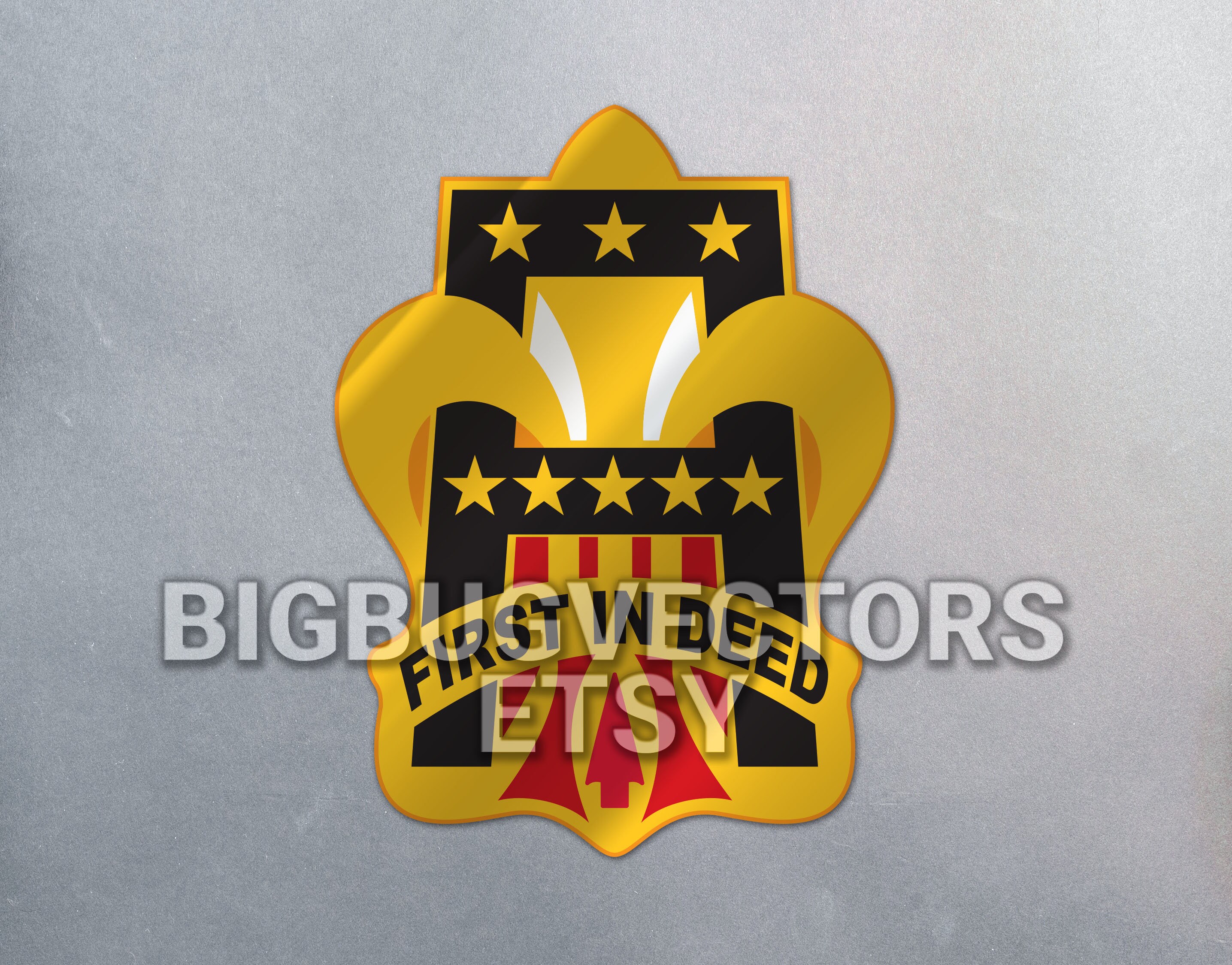 1st US Army Insignia Digital Download: Svg, Pdf, Png, Etc. - Etsy