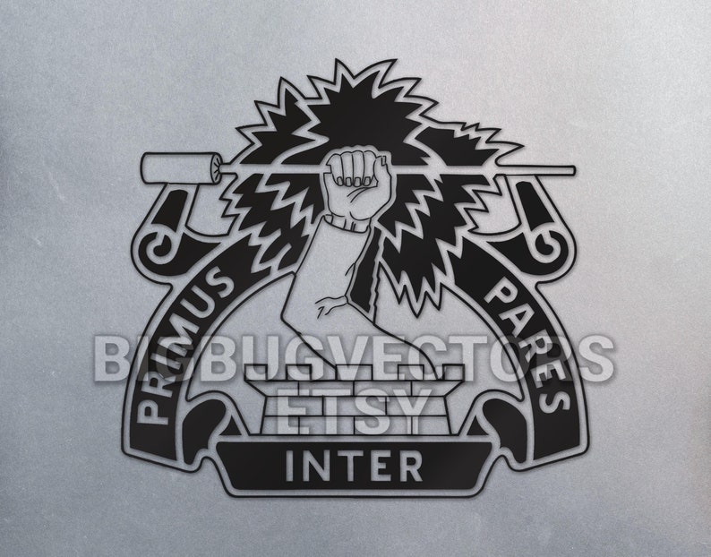 1st Air Defense Artillery Insignia, - SVG, PNG, PDF, Etc. - Etsy