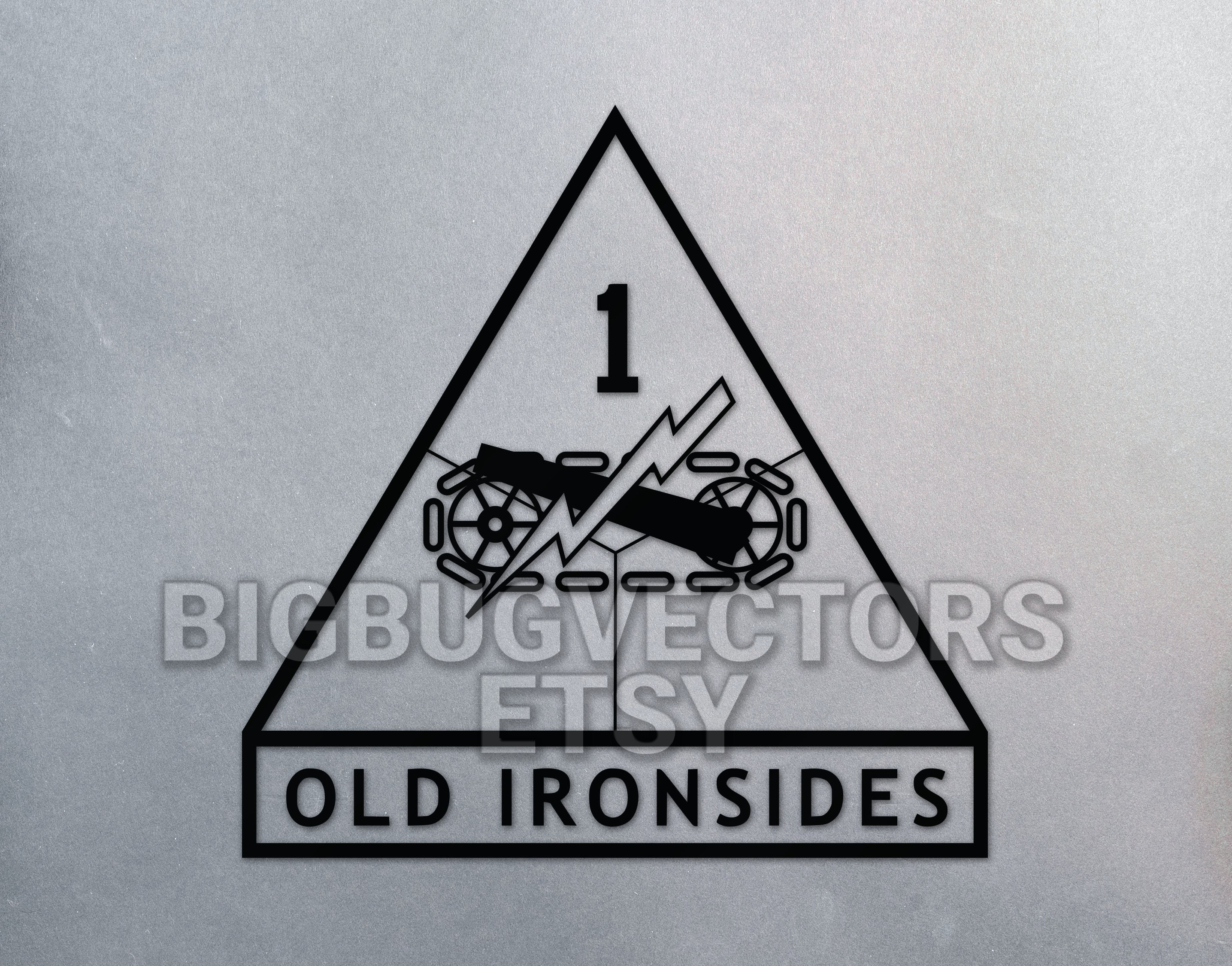 1st Armored Division - Old Ironsides - Digital Download: SVG, PDF, PNG ...