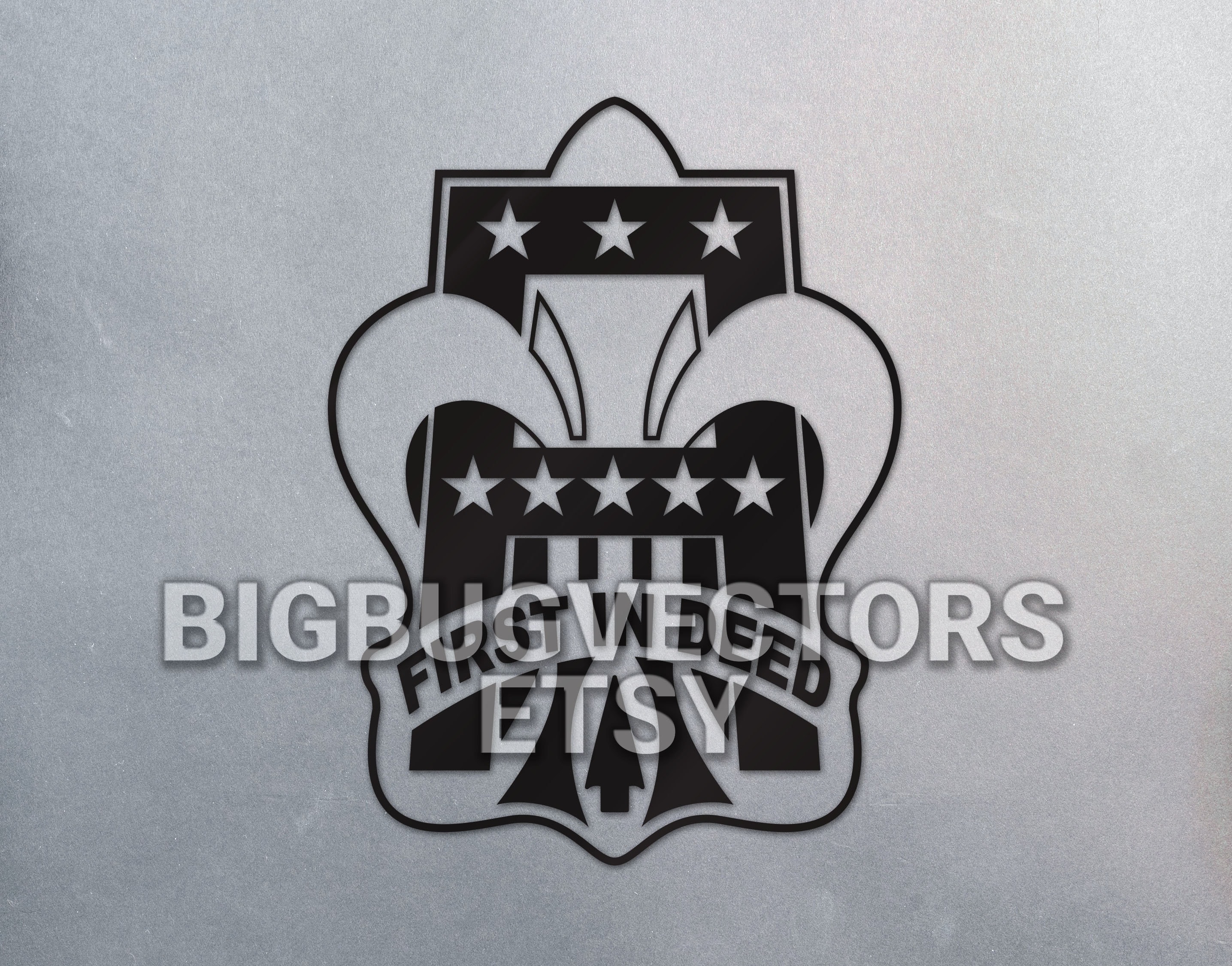 1st US Army Insignia - Digital Download: Svg, Pdf, Png, Etc. - Etsy