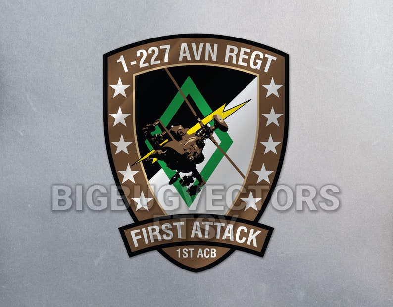 227th Aviation Regiment Insignia - Etsy