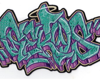 Graffiti Style Patch - Etsy