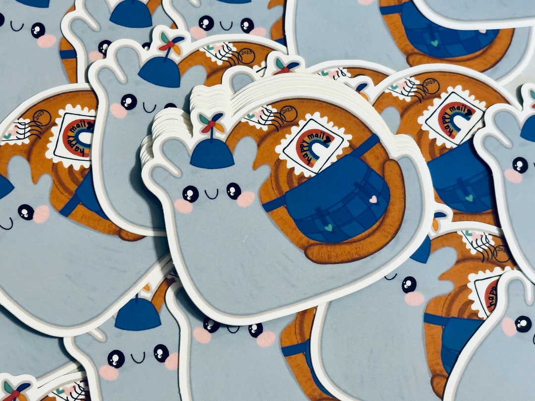 Snail Mail Sticker - Etsy