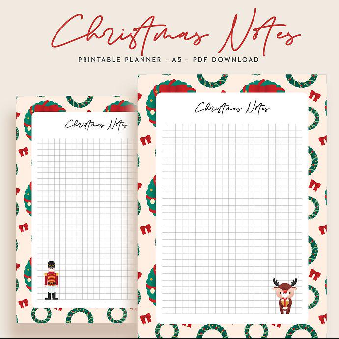 Printable Christmas Spirit Planner Collection - Etsy