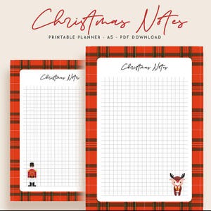 Printable Christmas Spirit Planner Collection - Etsy
