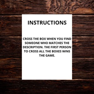 Find Someone Who Party Game Printable, Mingle Bingo, Get to Know Each ...