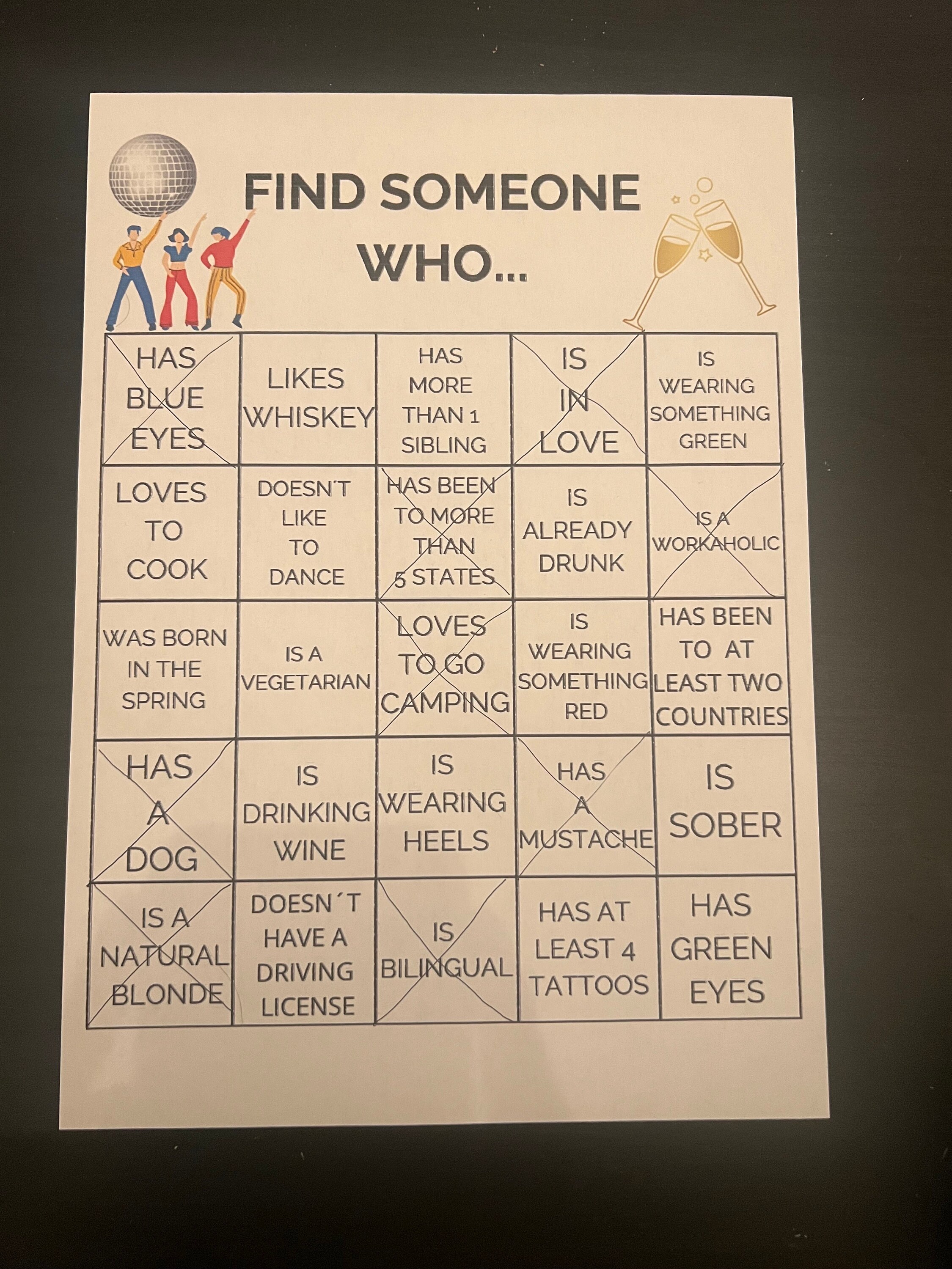 Find Someone Who Party Game Printable, Mingle Bingo, Get to Know Each ...