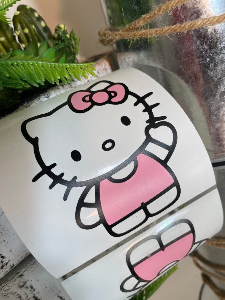 Hello Kitty Decal - Etsy