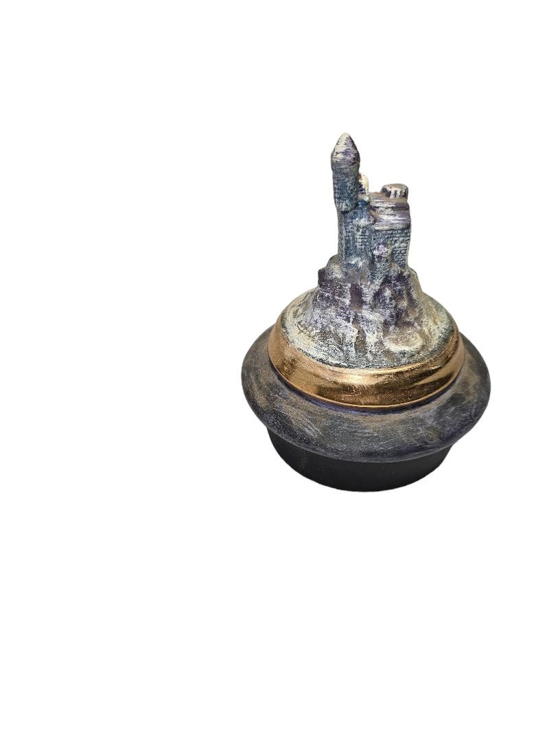 Wizard Knight Dragon Handpainted Ceramic Stein 18" Tall - Etsy