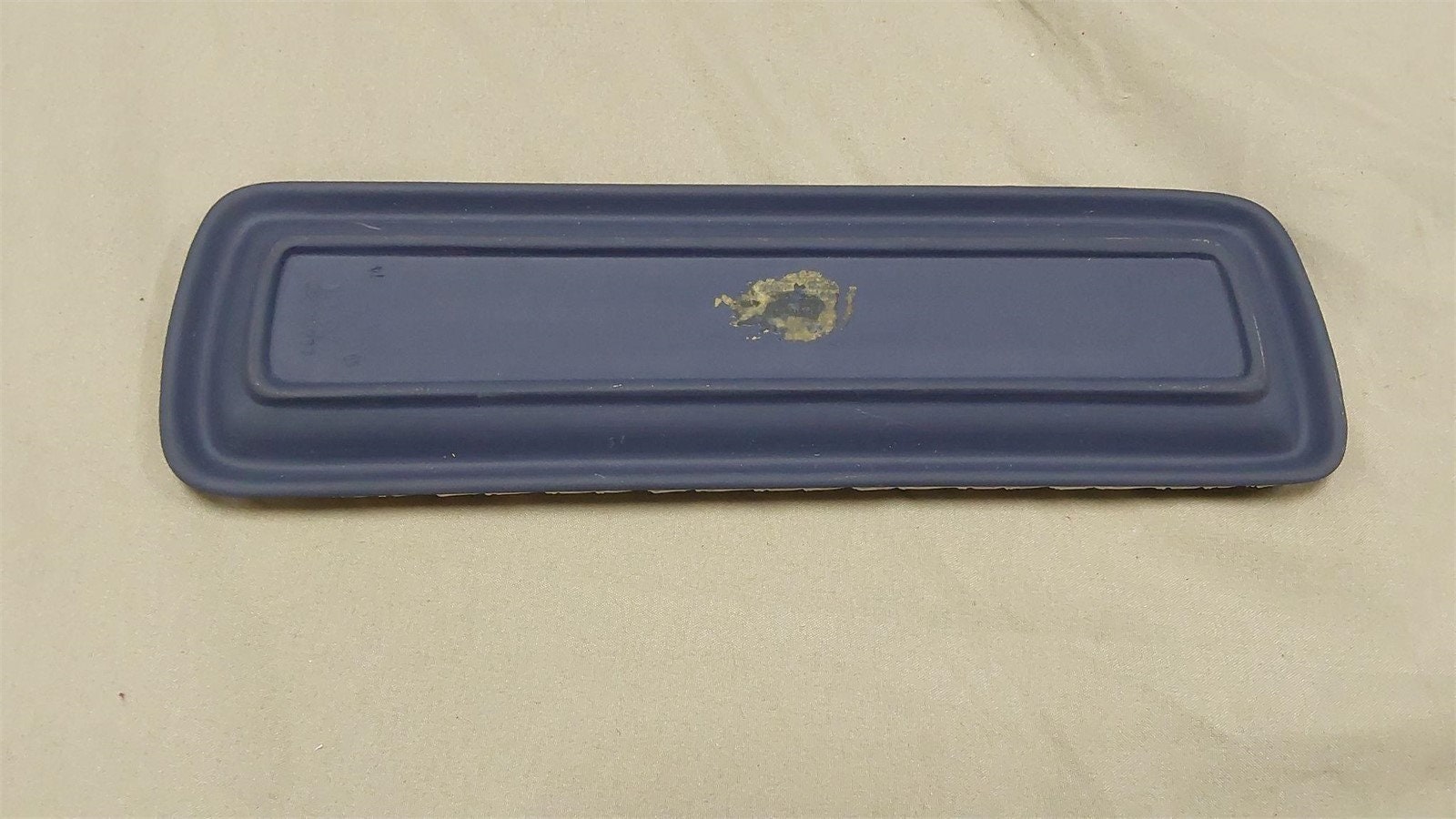 Wedgwood Portland Blue Jasperware 9.25" Rectangular Pin Tray - Etsy
