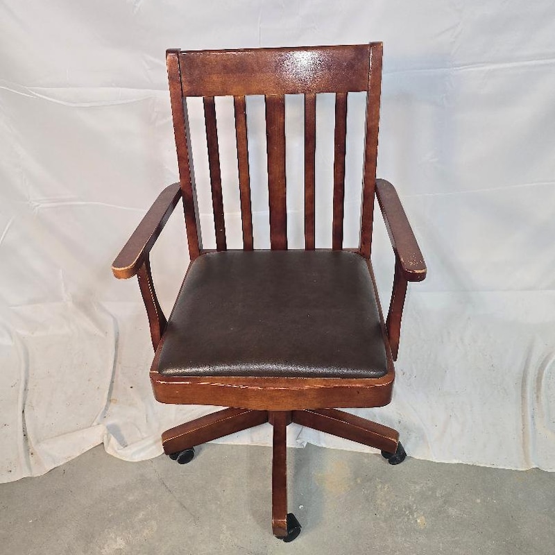 Vintage Office Chair - Etsy