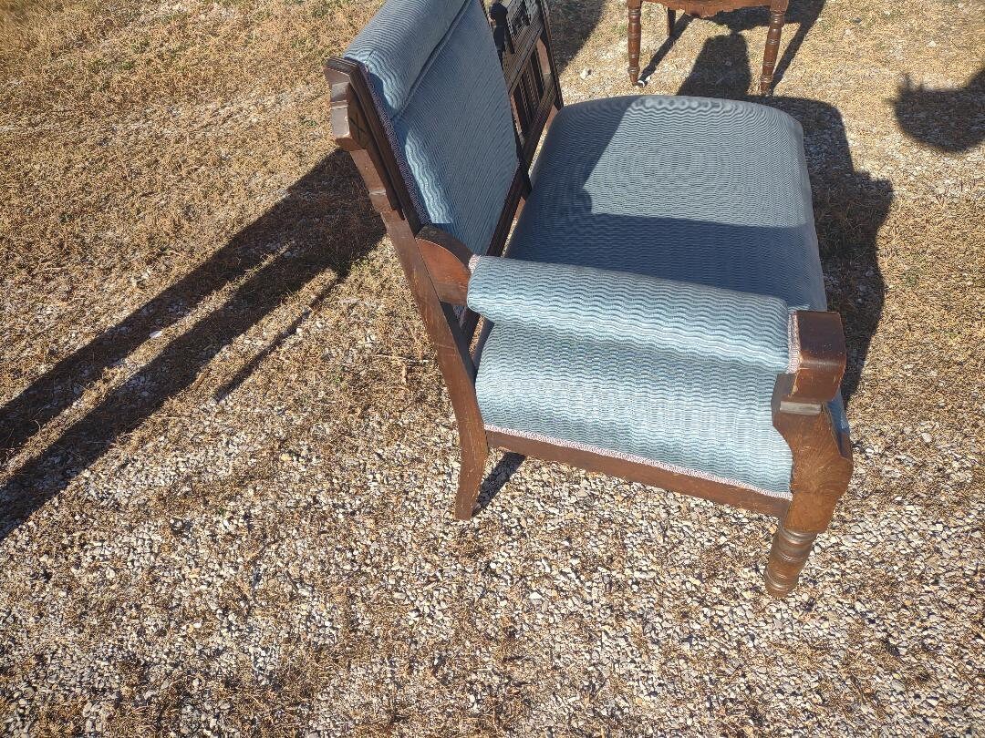 Antique Victorian Eastlake Carved Setter and Parlor Chair - Etsy