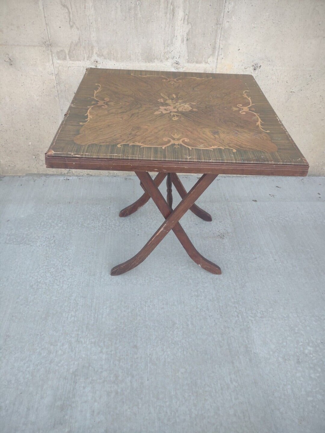 Vintage Bridge Tilt Top Table by Bridge Tables & Novelties, Inc. Lowell ...