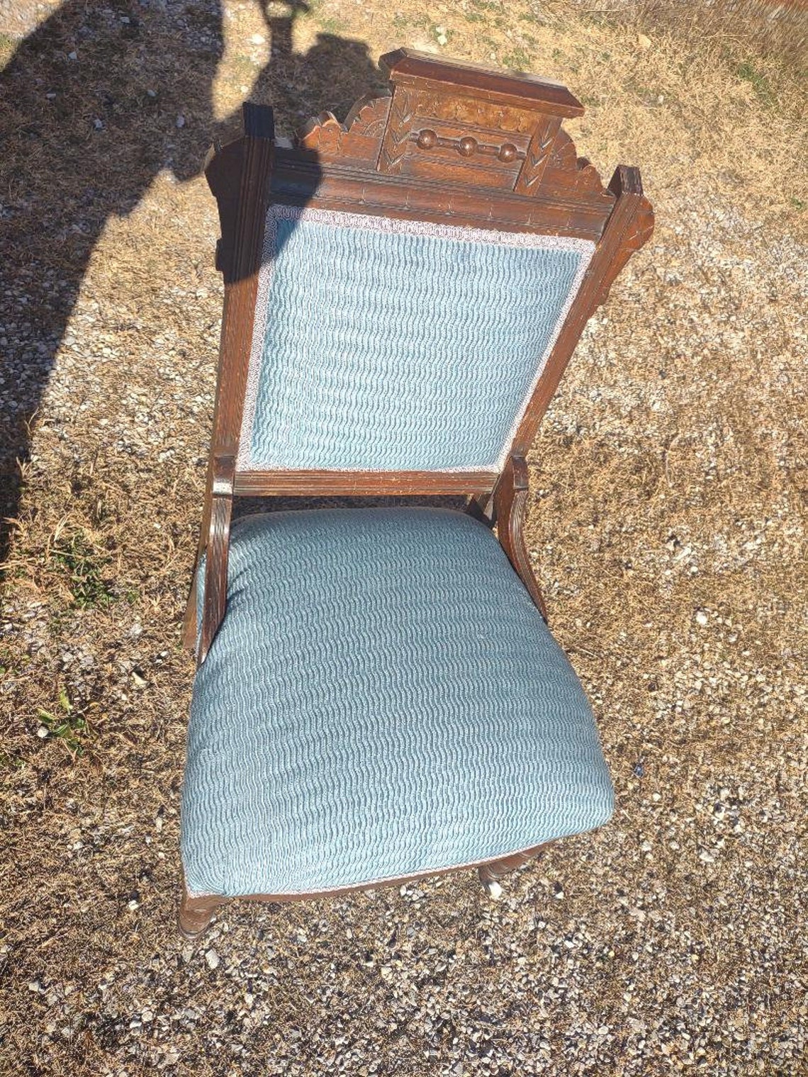 Antique Victorian Eastlake Carved Setter and Parlor Chair - Etsy