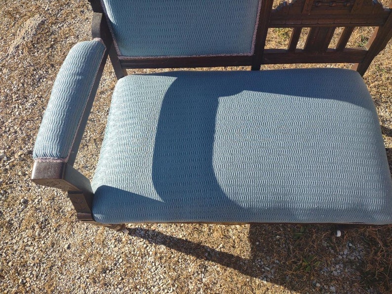 Antique Victorian Eastlake Carved Setter and Parlor Chair - Etsy