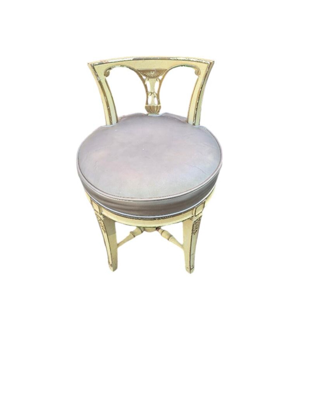 Vintage French Provincial Style Vanity Stool - Etsy