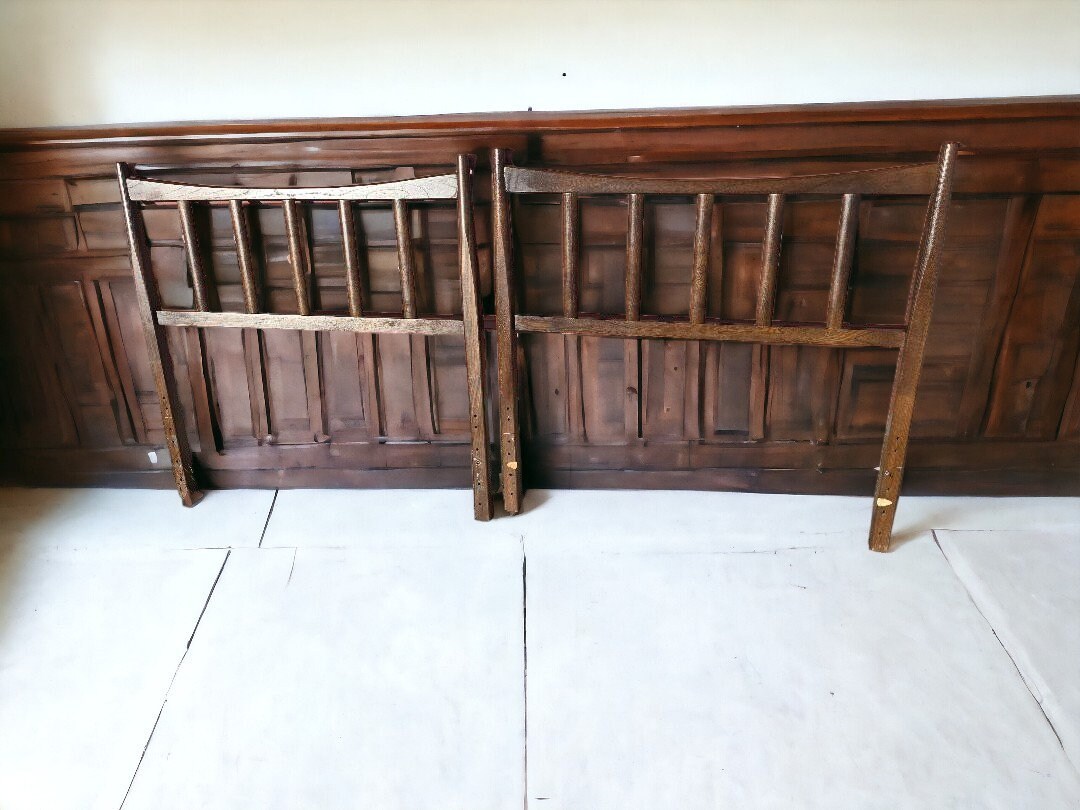 Pair of Danish Mid Century Twin Headboards - Etsy