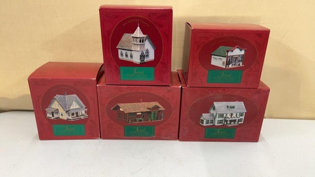 Vintage Hallmark Village House Collection — “sarah, Plain & Tall” - Etsy