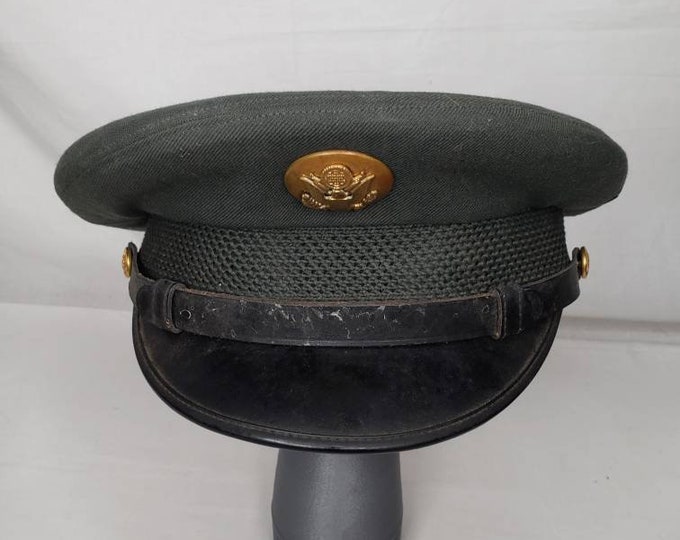 Vietnam War US Army Enlisted Visor Cap for Dress Uniform Size - Etsy