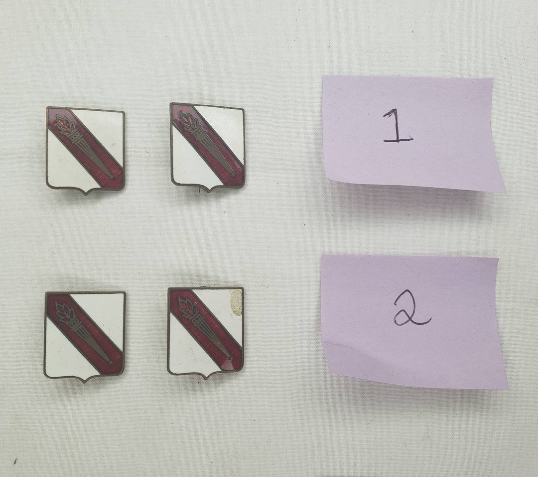 WW2 US Army Military Distinctive Unit Insignia DUI Shoulder Emblem for ...