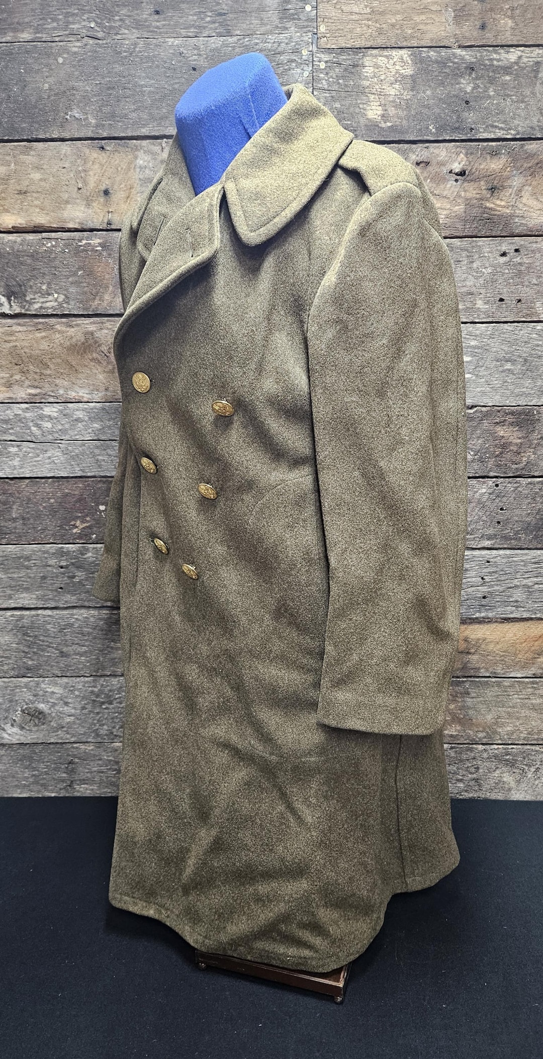 WW2 US Army Wool Overcoat Size 38R Mens military, WWII, Clothing ...