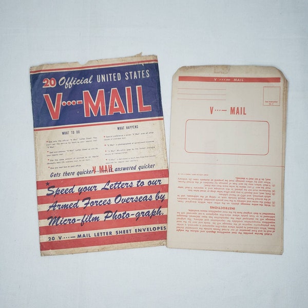 Wwii V Mail - Etsy