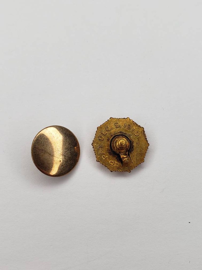 WW1 US Military American Legion Veterans Pin Bronze Honorable Discharge ...