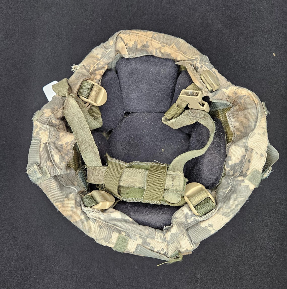 US Army ACH Kevlar Helmet With ACU Cover Size Medium military, Advanced ...