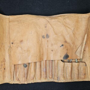 WW2 British Military Map Reading Tool Kit Leather Case WWII, Army ...