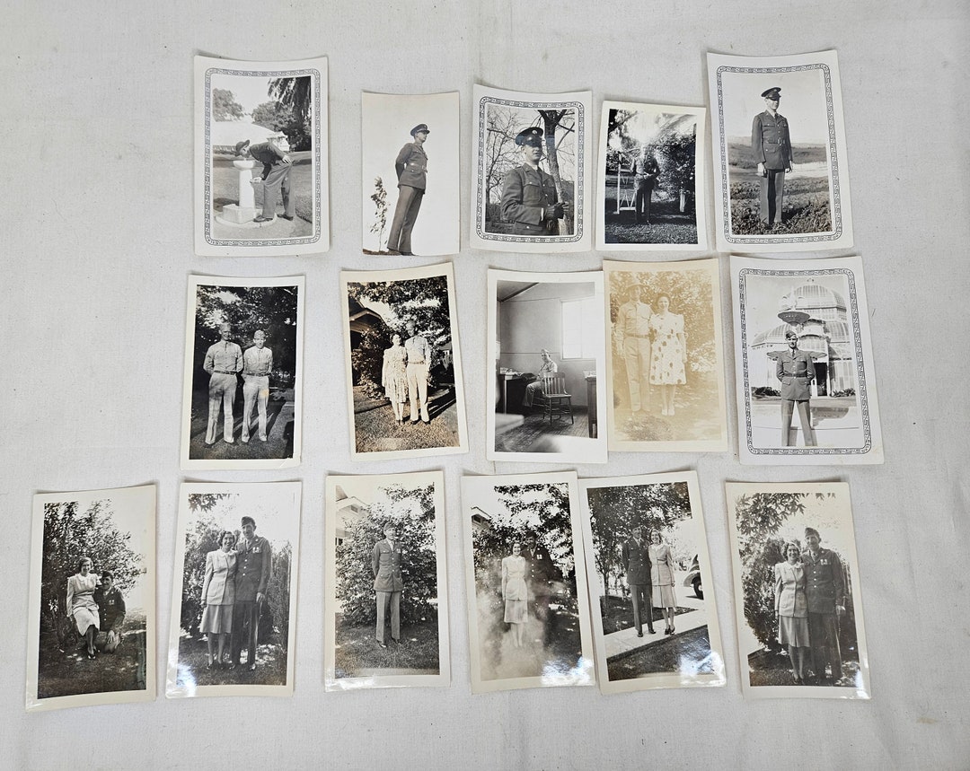 Buy WW2 US Army Father & Son Uniform Family Photos military Online in ...