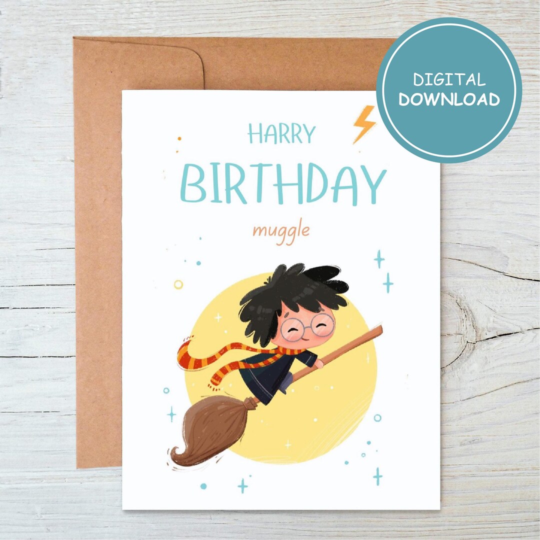 Editable Birthday Card, Printable Birthday Card, Happy Birthday Card ...