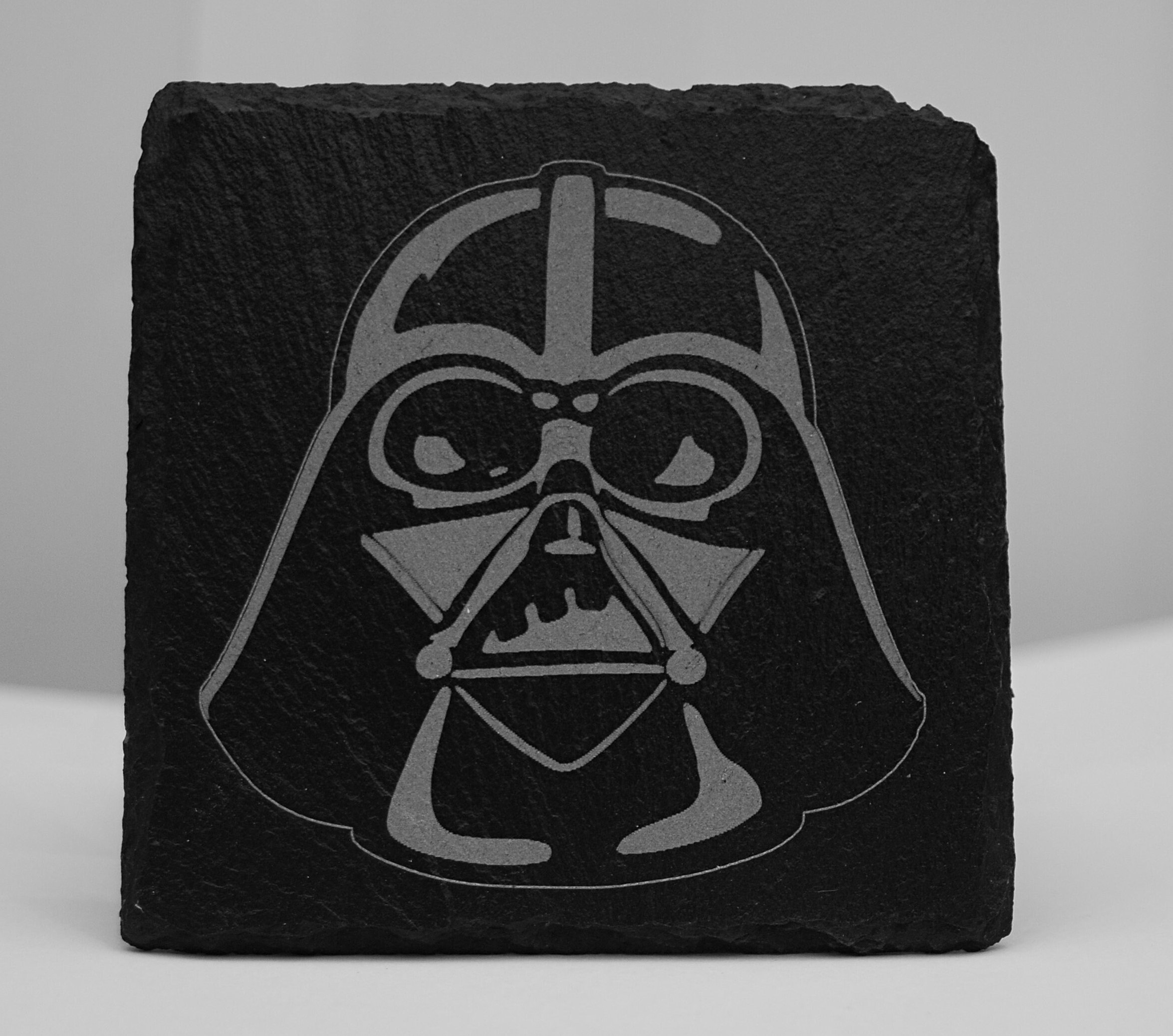 Star Wars Inspired Slate Coaster Set the Dark Side Set Great - Etsy