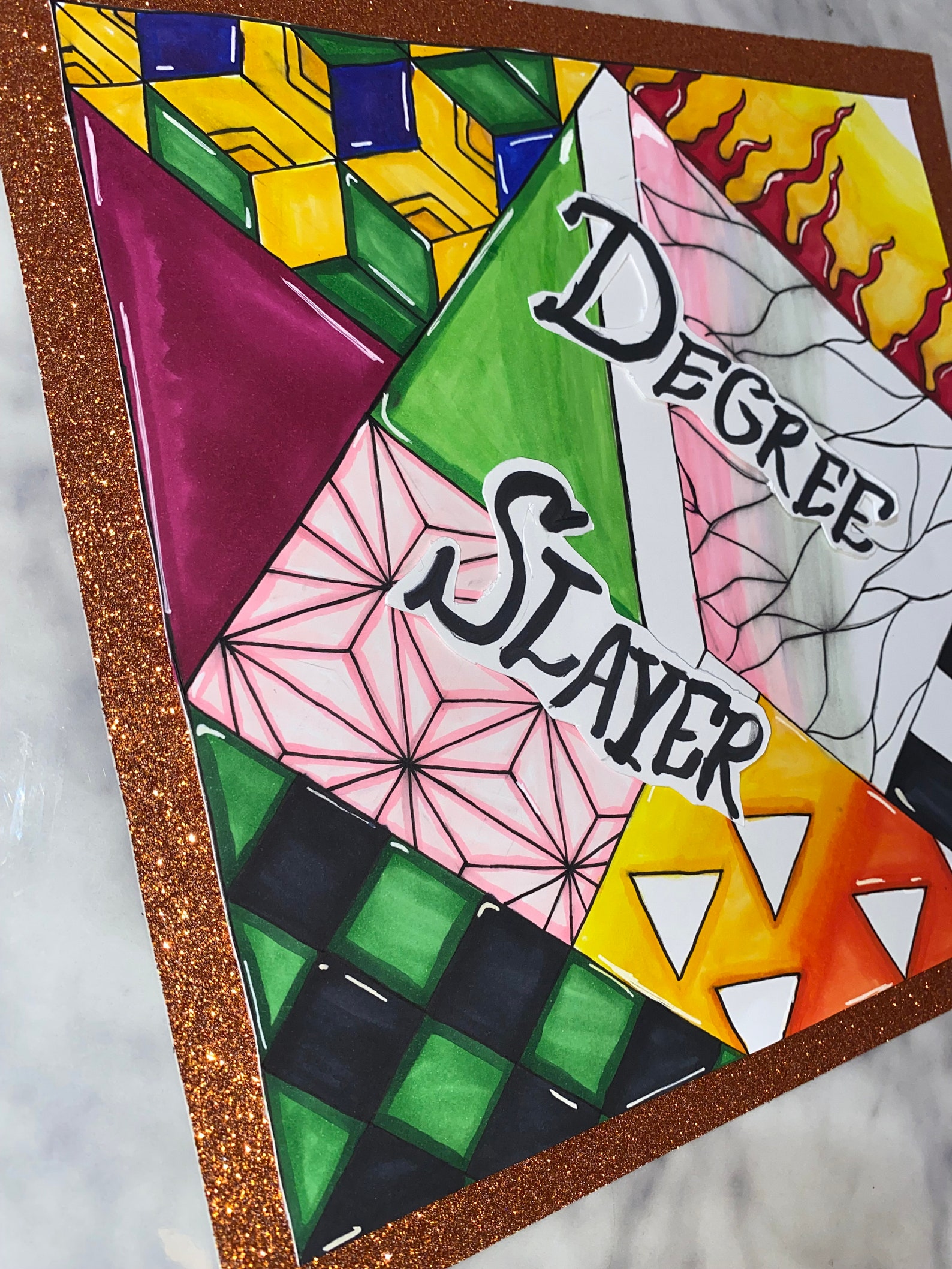 Demon Slayer Haori Grad Cap Topper - Etsy