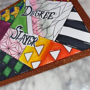 Demon Slayer Haori Grad Cap Topper - Etsy UK