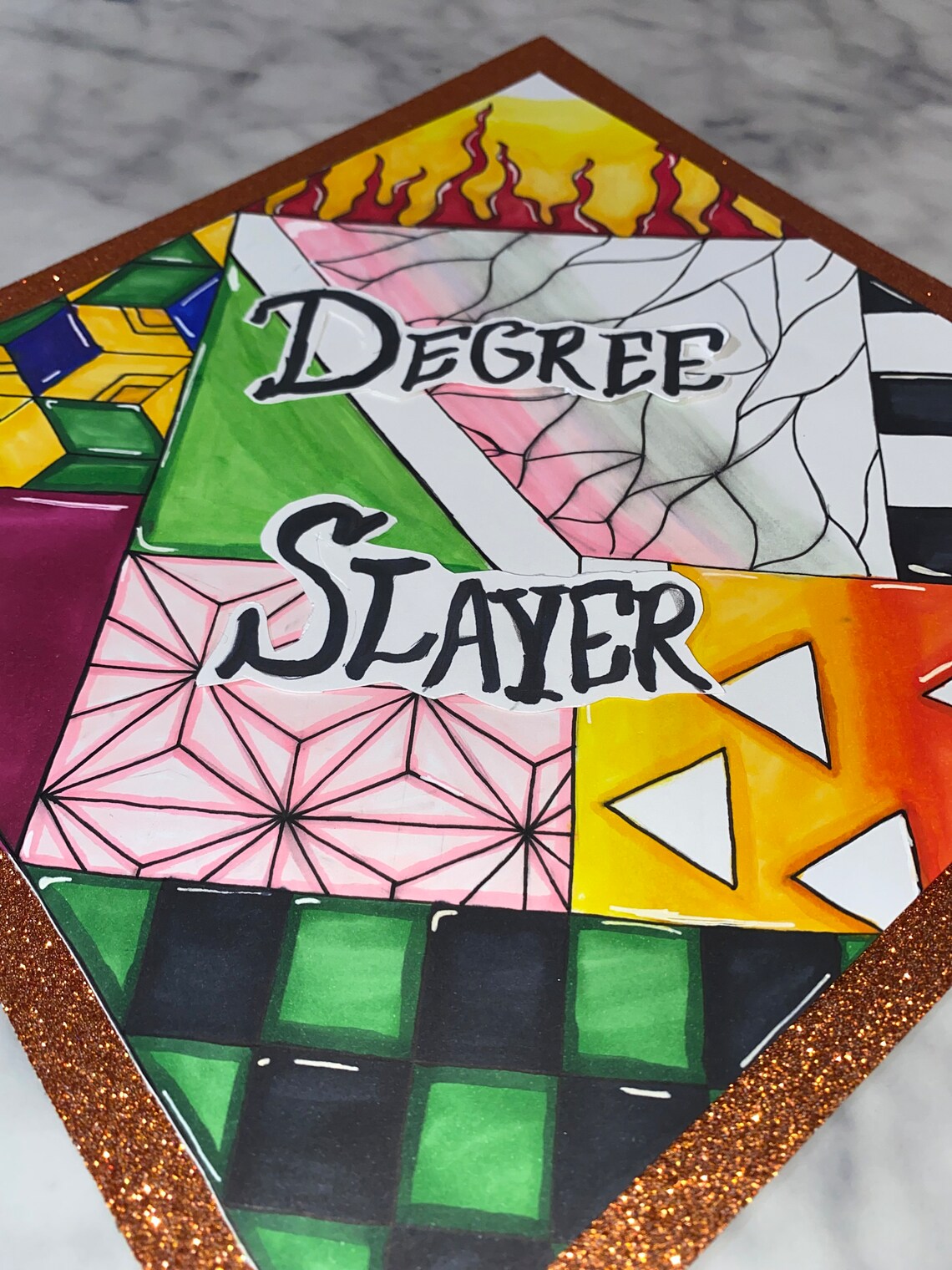 Demon Slayer Haori Grad Cap Topper - Etsy