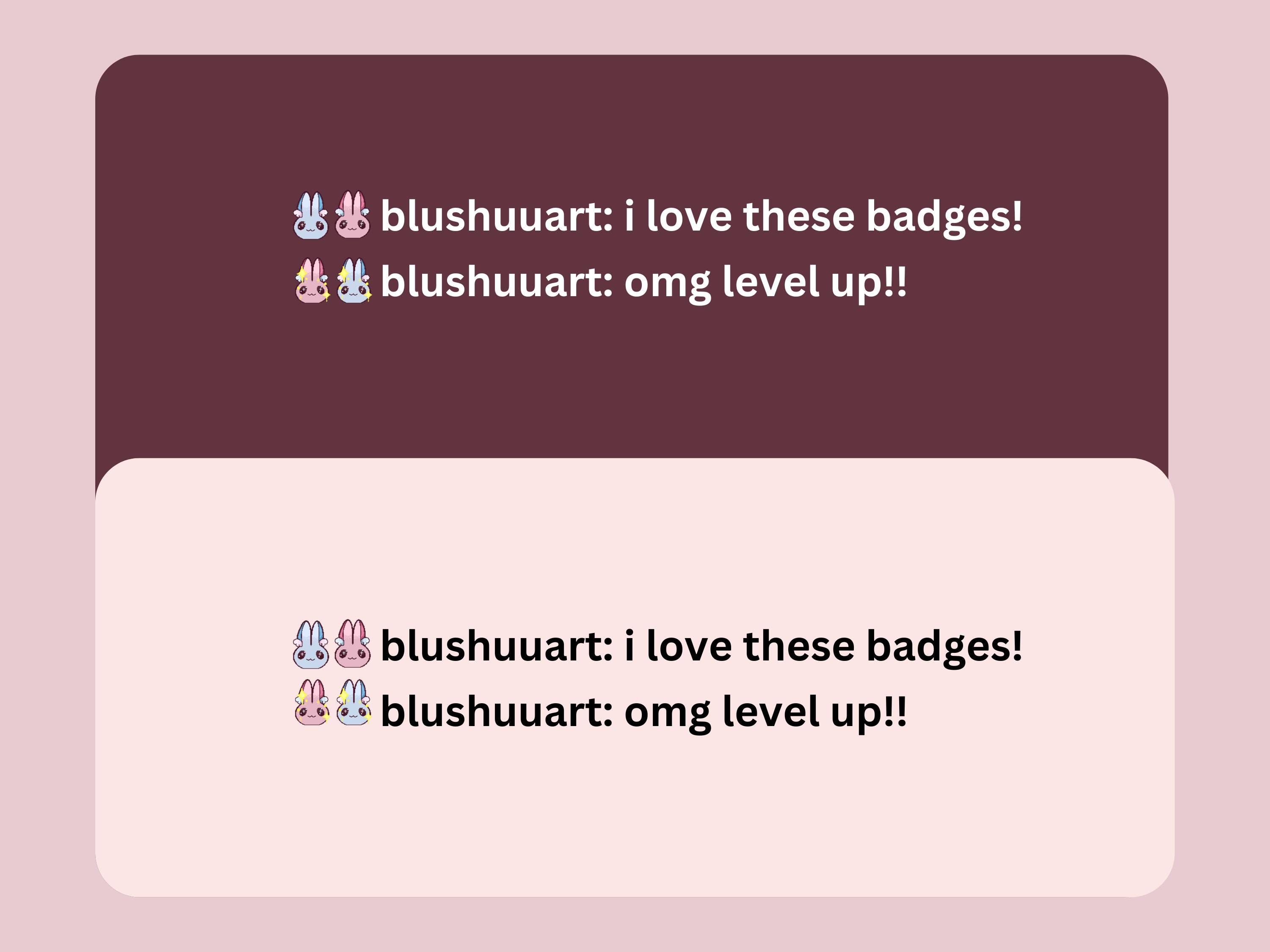 Kawaii Bunny Badges for Twitch, Cute Art Pixel Bit Badges, Kawaii Bunny ...