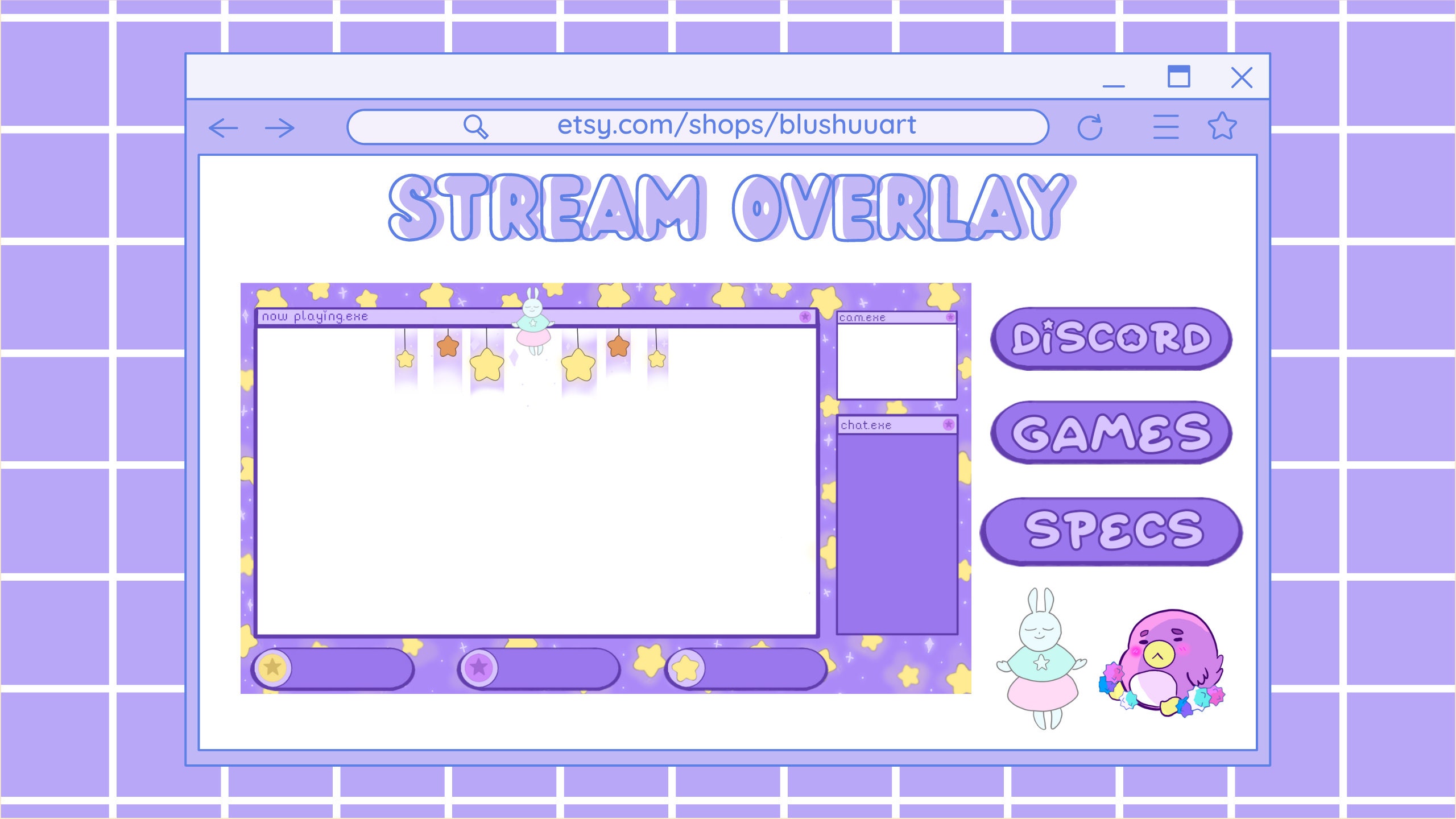 Animated Arcade Bee Puppycat Twitch Overlay Bundle - Etsy