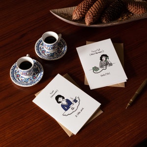 Allo? Marhaba! Arabic Greeting Card: Lebanese Art Print - Etsy